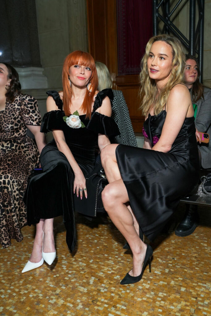 Brie Larson Rodarte Front Row - Satiny.org