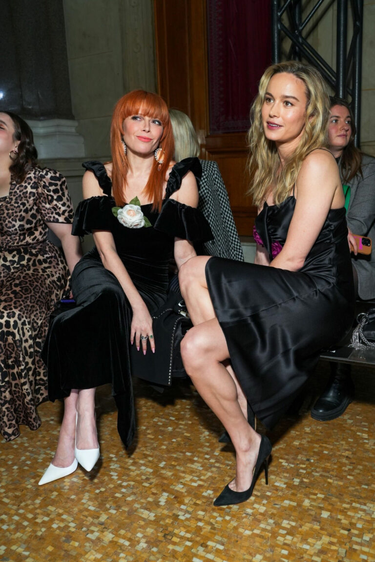 Brie Larson Rodarte Front Row - Satiny.org