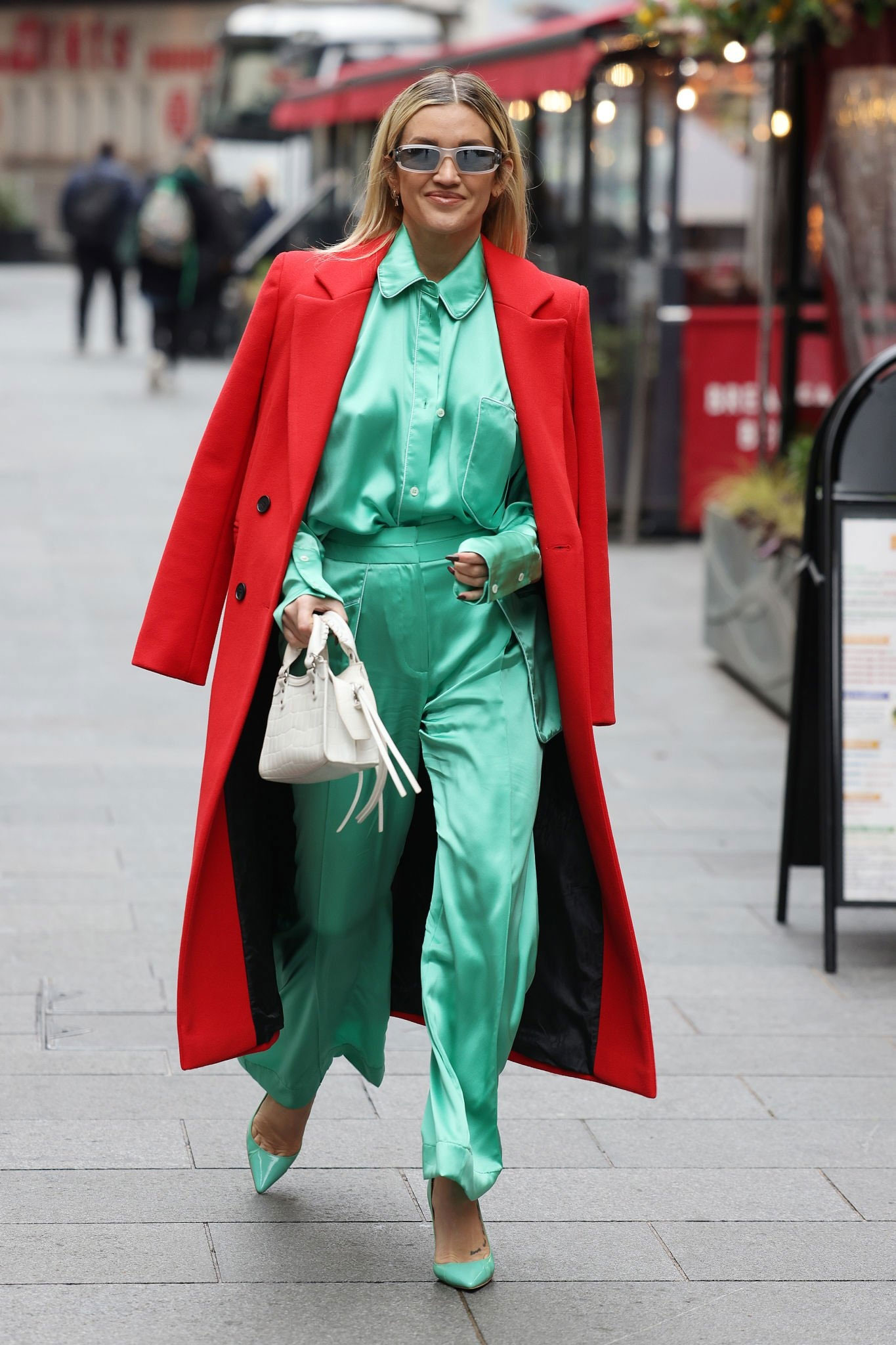 Ashley Roberts Global Studios 22nd November 2023 Satiny Ashley Roberts Global Studios 22nd November 2023 Satiny