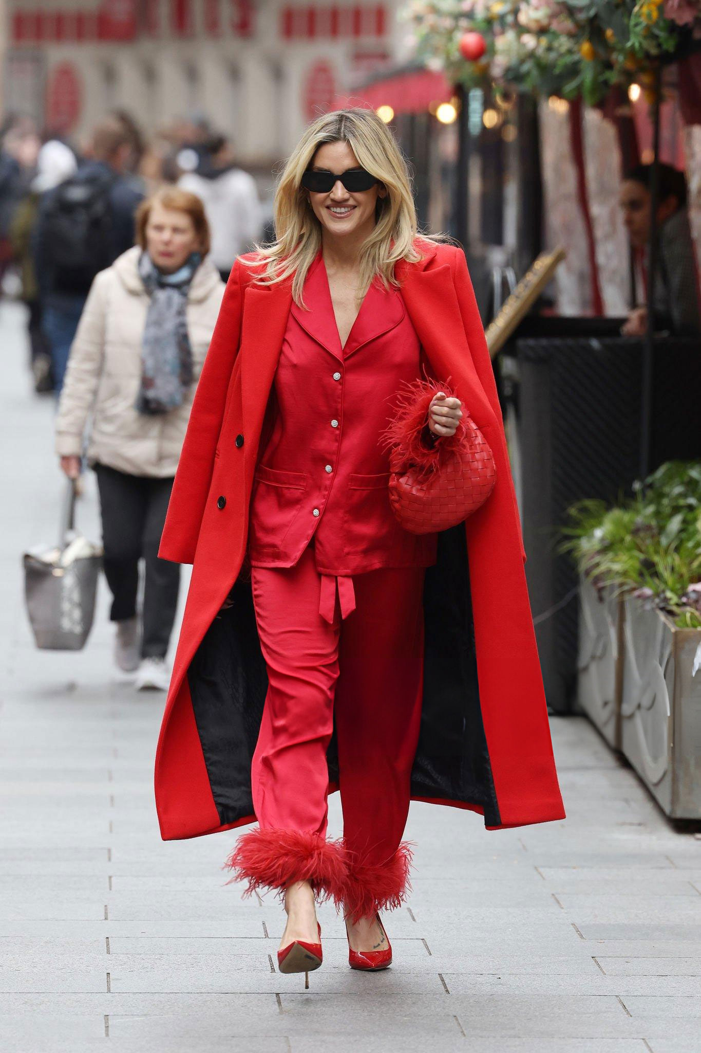 Ashley Roberts Global Studios 15th December 2023 Satiny
